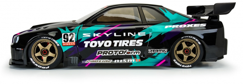 Appliance Electronics | PRM 1/7 2002 Nissan Skyline GT-R R34 Clear Body ...