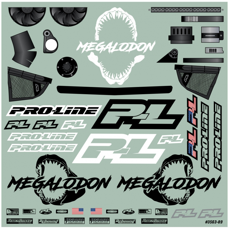 1/10 Megalodon Desert Buggy Clear Body: Short Course - G-PRO3563-00 ...