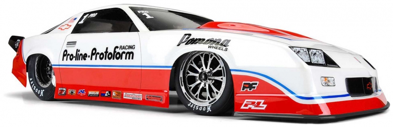Appliance Electronics | PRO 1/10 1985 Chevrolet Camaro IROC-Z Clear ...