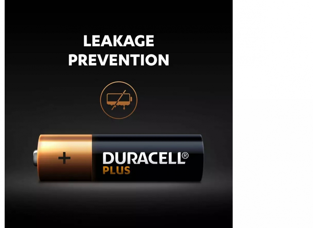 Appliance Electronics | Duracell Plus Alkaline AA Batteries - Pack of 4 ...