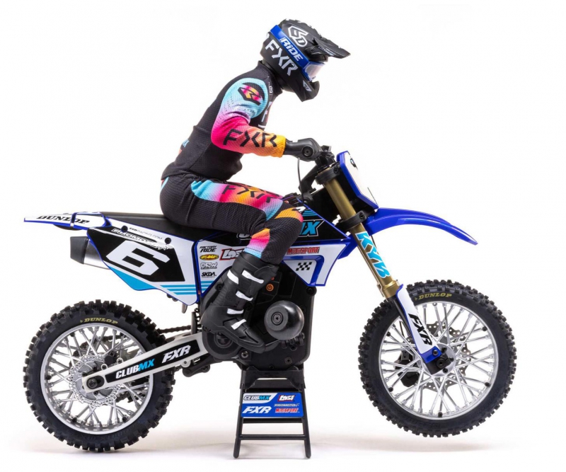 Appliance Electronics | LOS 1/4 Promoto-MX Motorcycle RTR Club MX Blue ...