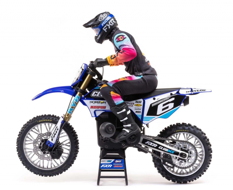 Appliance Electronics | LOS 1/4 Promoto-MX Motorcycle RTR Club MX Blue ...