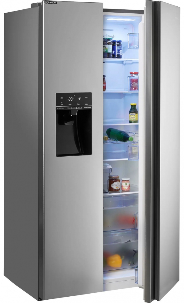 Hisense RS694N4TIE 91cm No Frost American Style Fridge Freezer ...