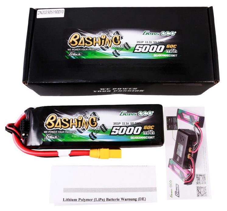 Appliance Electronics | Li-Po Car G-Tech 3S 11.1V 5000mAh 60C Bashing ...
