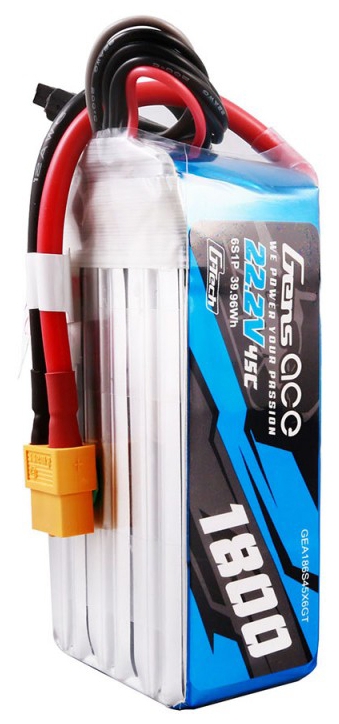 Appliance Electronics | GENSACE Li-Po G-Tech 6S 22.2V 1800mAh 45C with ...