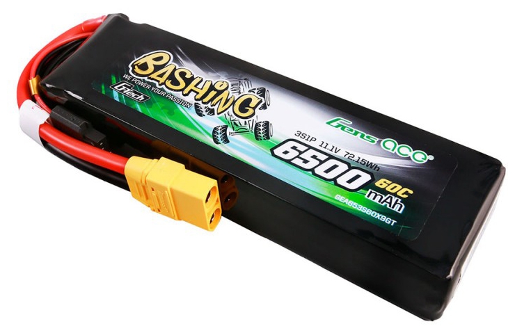 Appliance Electronics | GENSACE Li-Po Car G-Tech 3S 11.1V 6500mAh 60C ...