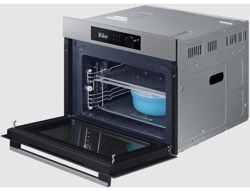 Samsung Series 5 NQ5B5763DBS/U4 Smart Compact Oven with Microwave Combi - Stainless Steel ...