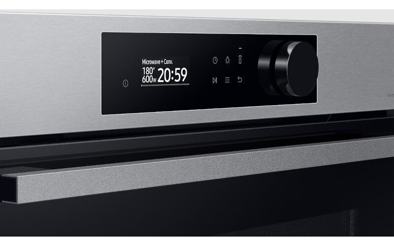 Samsung Series 5 NQ5B5763DBS/U4 Smart Compact Oven with Microwave Combi - Stainless Steel ...