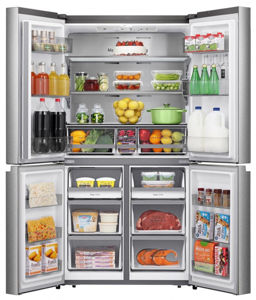 Appliance Electronics | Hisense RQ758N4SASE PureFlat Smart Fridge ...