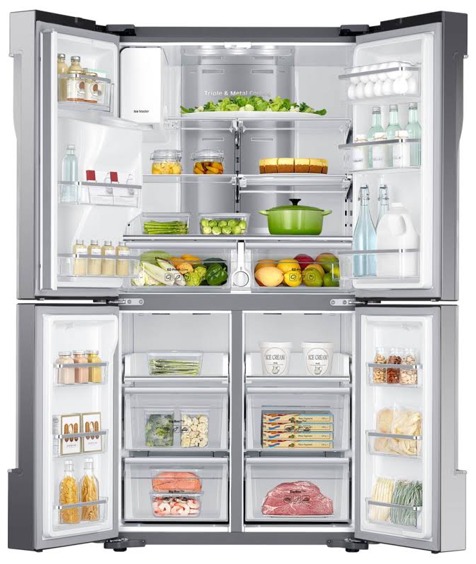 Appliance Electronics | Samsung RF56J9040SR side-by-side Fridge Freezer ...