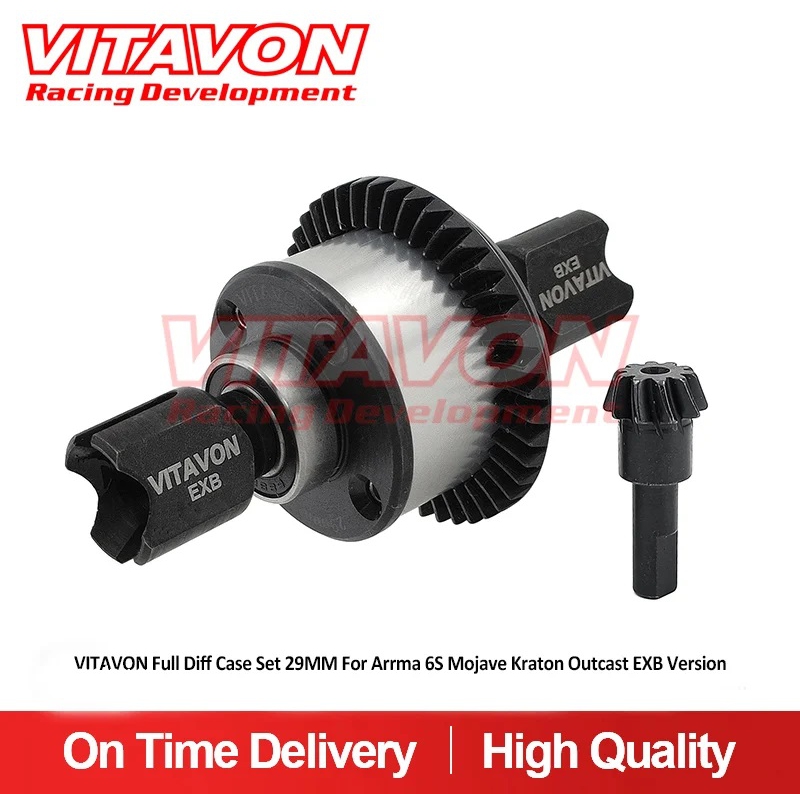 Appliance Electronics | VITAVON Full Diff Case Set 29MM With 10/43T Gear Set For Arrma 6S Mojave ...