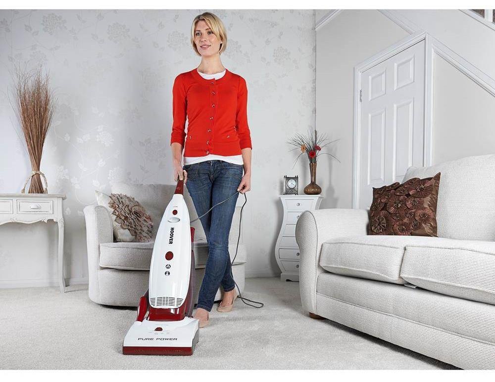 Hoover PU71PU01 PurePower Upright Bagged Vacuum Cleaner - PU71PUO1001 ...